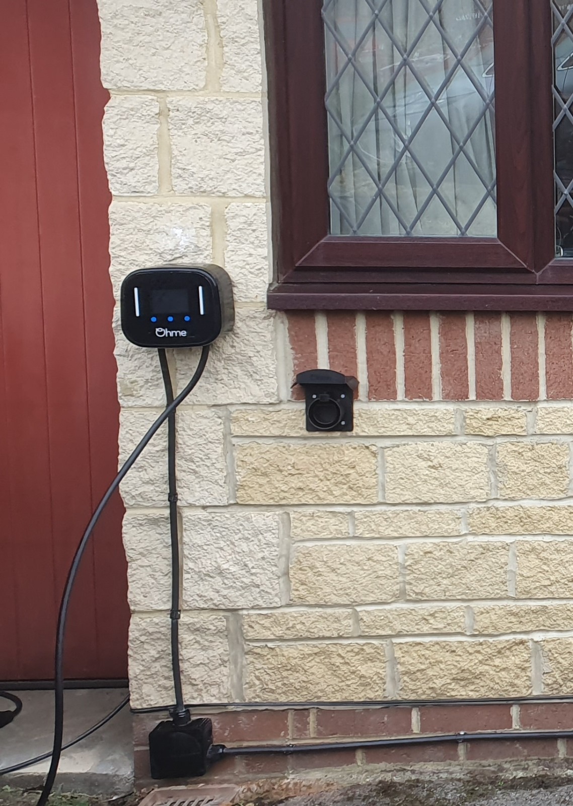 Ohme EV charge point installation in Swindon